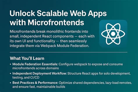 exploring react micro frontend options for building mf apps by