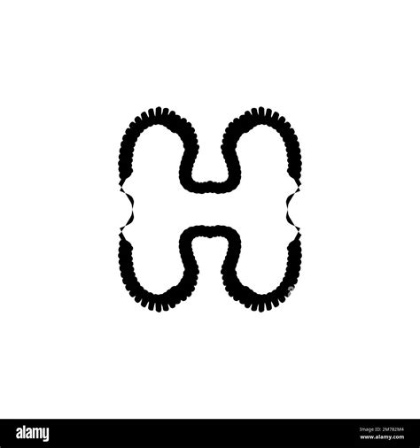 H Icon Simple Style H Company Poster Background Symbol H Brand Logo