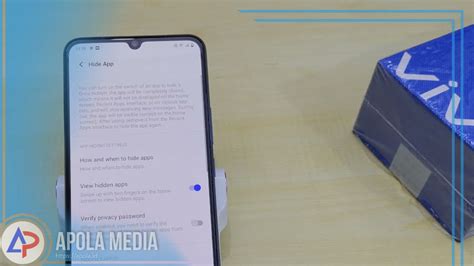 Cara Menyembunyikan Aplikasi Di HP Vivo Lewat Pengaturan Apola Media