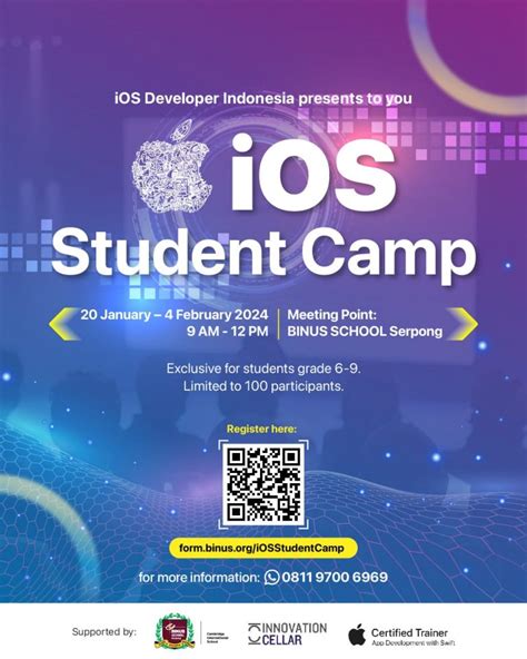 Ios Student Camp For Grade Binus School Serpong