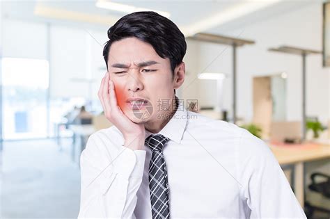 牙痛的人图片素材 正版创意图片500694326 摄图网