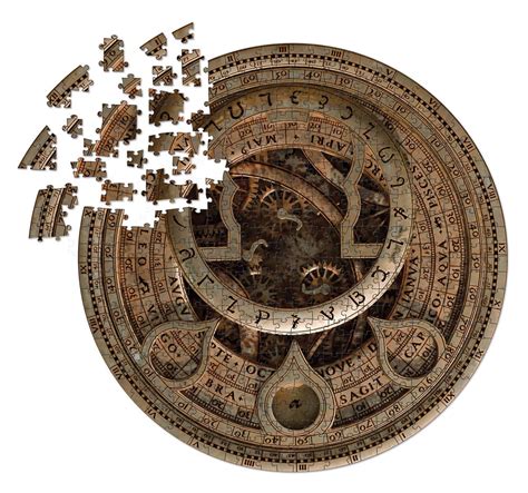 Uncharted Jigsaw Puzzle Cipher Disk Circular Deluxe 500 Pieces Oggetti Fantastici