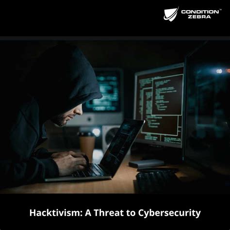 Hacktivism A Threat To Cybersecurity Condition Zebra