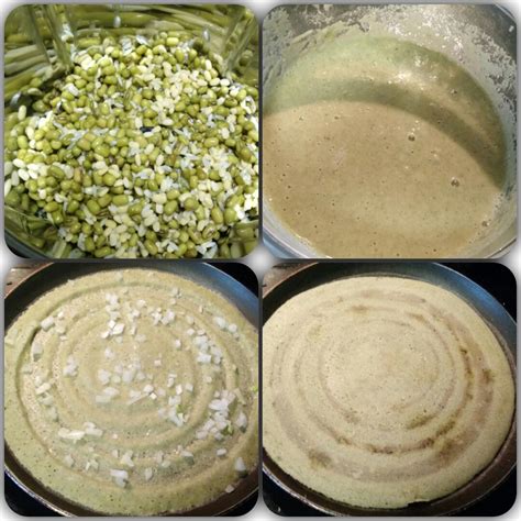 Pesarattu Green Moong Dal Dosa Fabulous Treats