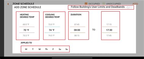 Editing And Applying Zone Schedules App Version 75f Home