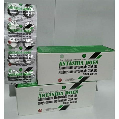 Jual Antasida Doen 10 Tablet Shopee Indonesia