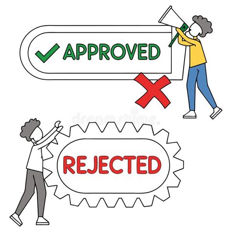Approved Process Illustration Stock Illustrations 2060 Approved