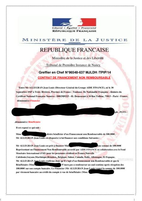Financement Non Remboursable Fr 4 Signalements 3 Commentaires