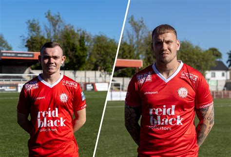 Berry And Mckim Sign Ballyclare Comrades Fc Official Website