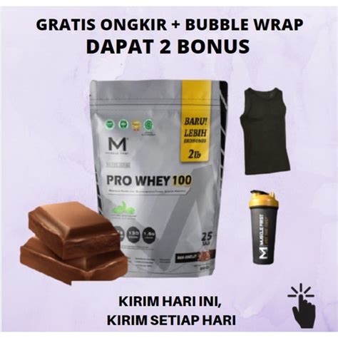 Jual PRO WHEY 100 MUSCLE FIRST 900GR 2 LBS BPOM HALAL PROTEIN PROWHEY