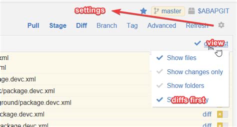 Reposition Repo Filters · Issue 3478 · Abapgitabapgit · Github