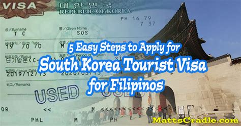 5 Steps To Apply For A South Korean Tourist Visa From The Philippines