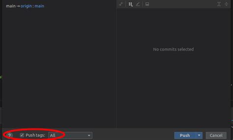 How To Push Git TAGs From IntelliJ Without Using The Console Stack Overflow