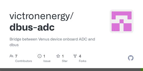 GitHub Victronenergy Dbus Adc Bridge Between Venus Device Onboard ADC And Dbus