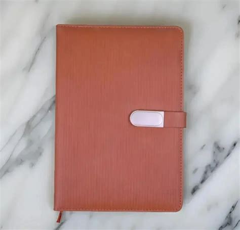 Glue Bound Pu Leather Cover Notebook Size A5 At Rs 200 Piece In