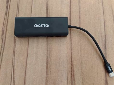 Im Test In Multiport Usb C Adapter Von Choetech Model Hub M