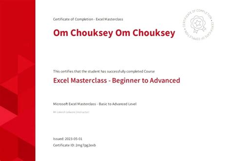 Excelmasterclass Lokeshlalwani Datamastery Excelwizardry Om Chouksey