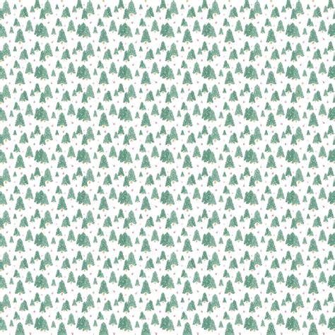 P0752 Snow Capped Christmas Trees Pattern Acrylic Sheet Custom Made