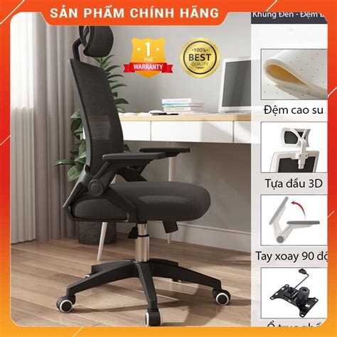 Mua Ghế Văn Phòng Ghế Lưng Lưới Công Thái Học Ergonomic Thông Minh Hỗ