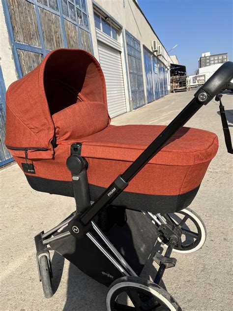 Cybex Priam Autumn Gold кош за новородено гр Пловдив Индустриална зона