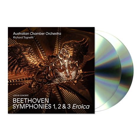 Beethoven Symphonies 1 2 And 3 2cd By Australian Chamber Orchestra
