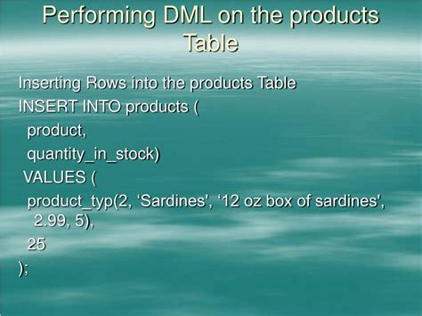 Ppt Cs Advanced Oracle Using Java Powerpoint Presentation Free
