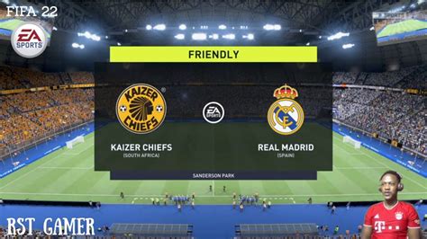 Fifa 22 Kaizer Chiefs Vs Real Madrid Gameplay On Ps4 Youtube