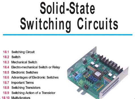 Solid State Switching Circuits