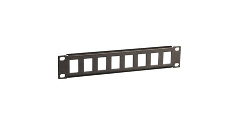 Dp Pp S1u H 10 Patch Panel Pro 8 Modulů Typu Keystone 1u černý