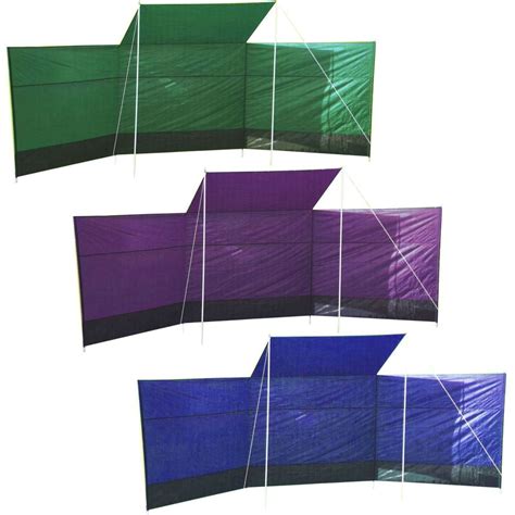 Windbreak With Sun Canopy