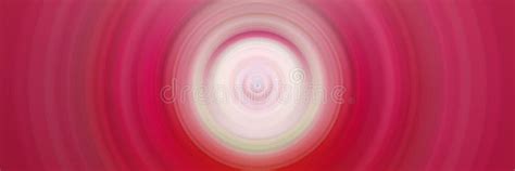 Colorful Concentric Circles Pink And White Ripples Graphic Art