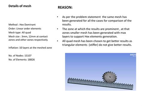 rack and pinion analysis pptx commodities economy