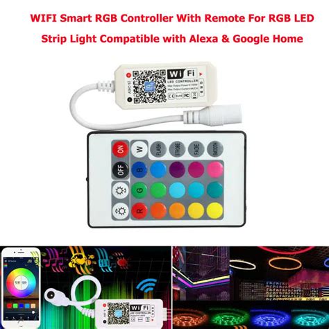WIFI Smart RGB Controller With Remote Control For RGB LED