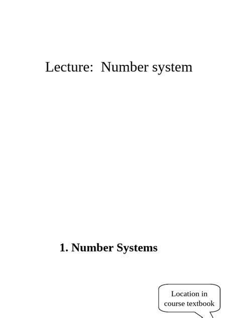01 numbersystems pdf lexicology numbers
