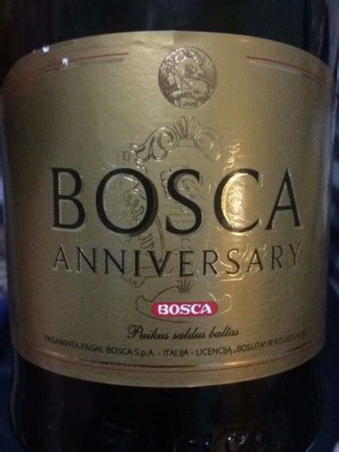 Bosca Anniversary Rosso | Vivino US