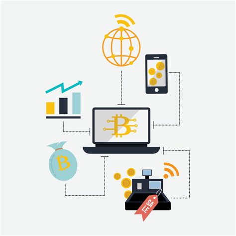 Cryptocurrency Flat Concept Design Vector 14339064 Vector Art At Vecteezy