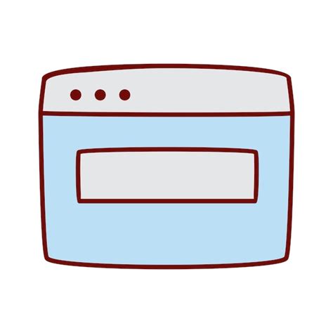 Premium Vector Vector Outline Browser Icon Illustration