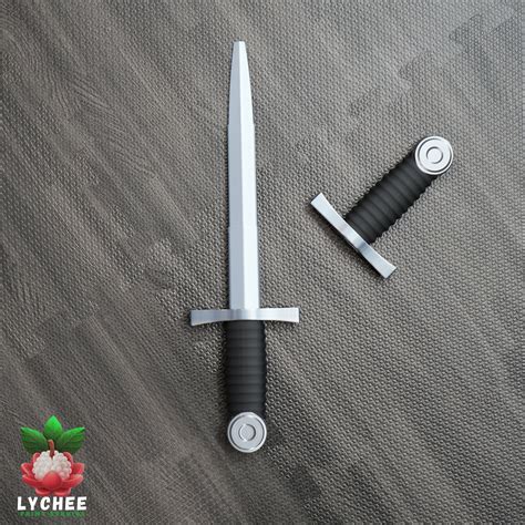 Collapsing Dagger Prop Weapon Cosplay Weapon Fake Play Toy Replica