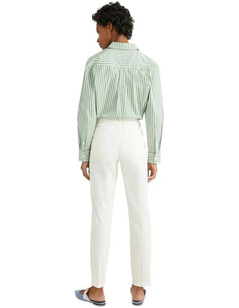 Tommy Hilfiger Slim Fit Twill Chino In White MYER