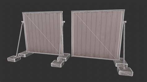 Container Fence 3d Model By Yn Delmund