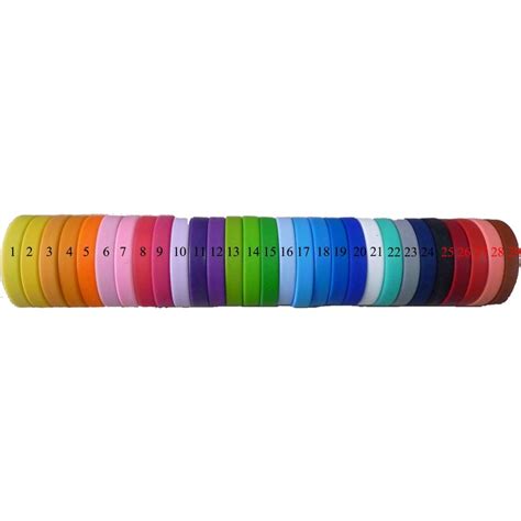 สายรัดข้อมือซิลิโคน ริสแบนด์ Silicone Wristband สต็อคไทยพร้อมส่ง