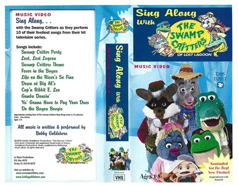 Sing Along With The Swamp Critters R Vhscoverart