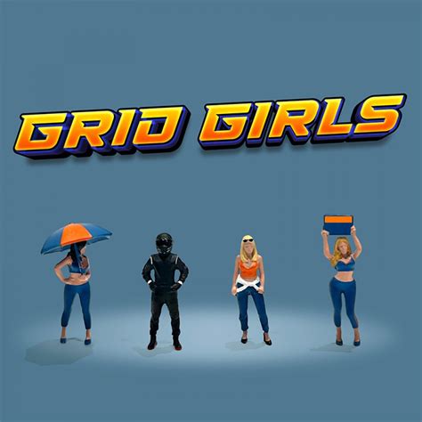 164 Grid Girls Figure Set For Diecast Scale Model Car