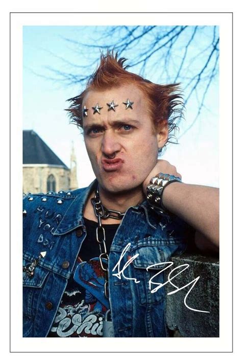 Ade Edmondson Signed Autograph Photo T Signature Print The Young Ones Vivian Ebay Vyvyan