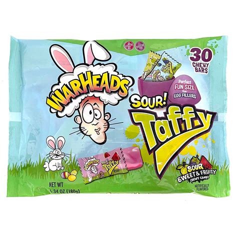 Warheads Sour Taffy Easter Egg Hunt Candy Shop Candy At H E B