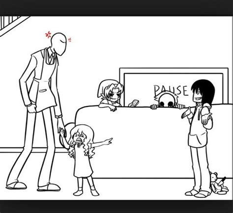 Creepypasta Eyeless Jack Coloring Pages Coloring Pages