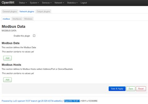 Modbus For Luci Statistics For Developers Openwrt Forum