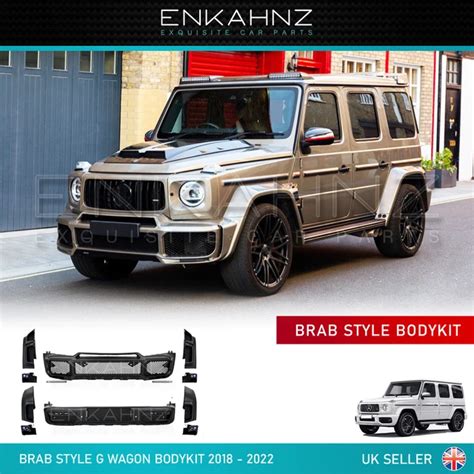 Mercedes G Wagon Brab Style Wide Star Bodykit G Class W463a W464 2018 2022 £399500 Picclick Uk