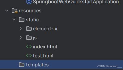 SpringBoot项目中如何访问HTML页面 springboot 访问html CSDN博客