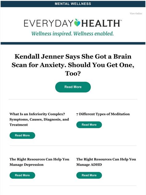 Lifescript Kendall Jenner Says She Got A Brain Scan For Anxiety